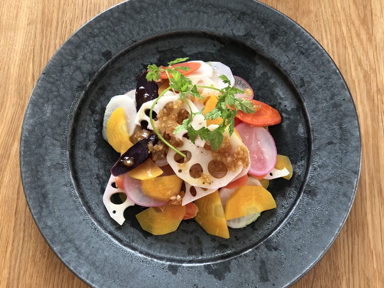 Root Salad with Ishiru Dressing – tefutefu