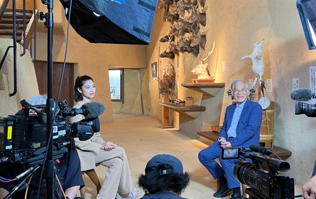 NHK Eテレ「SWITCHインタビュー達人達 藤森照信×森星」 – tefutefu